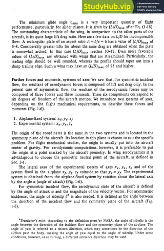 Aerodynamics Of The Airplane | PDF