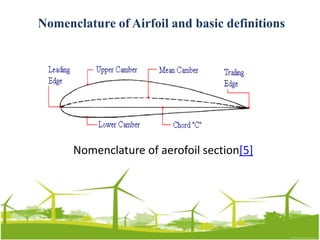 Aerodynamics of windturbines | PPTX