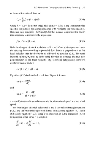 Aerodynamics of wind turbines | PDF