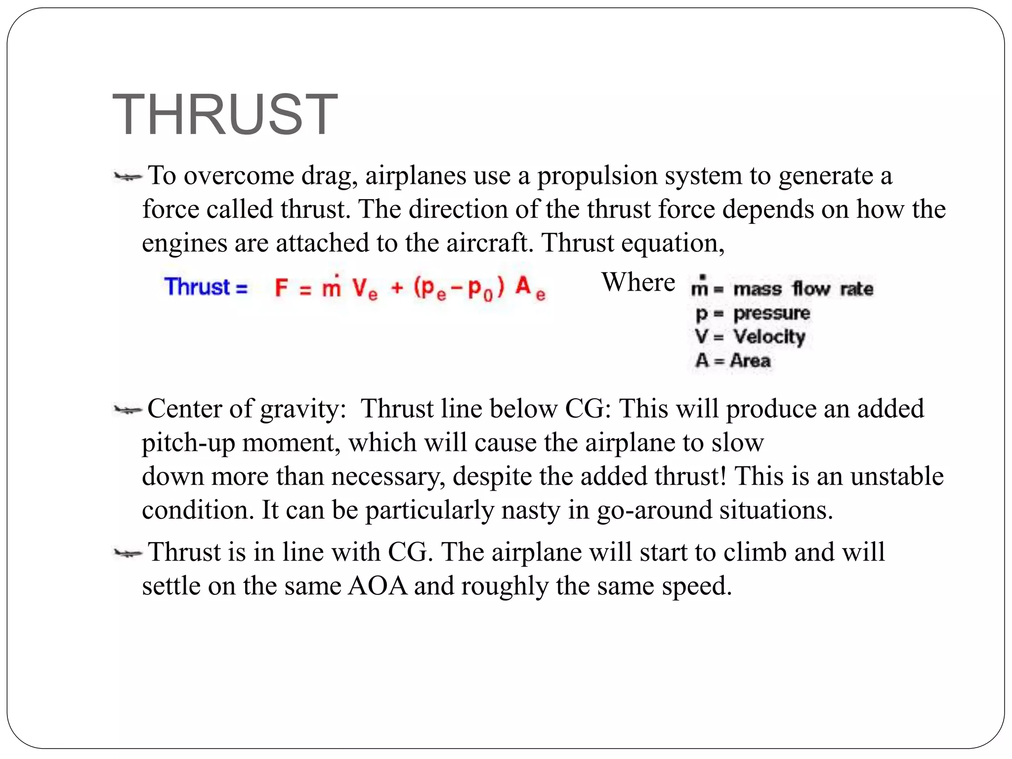 Aerodynamics flight force | PPTX