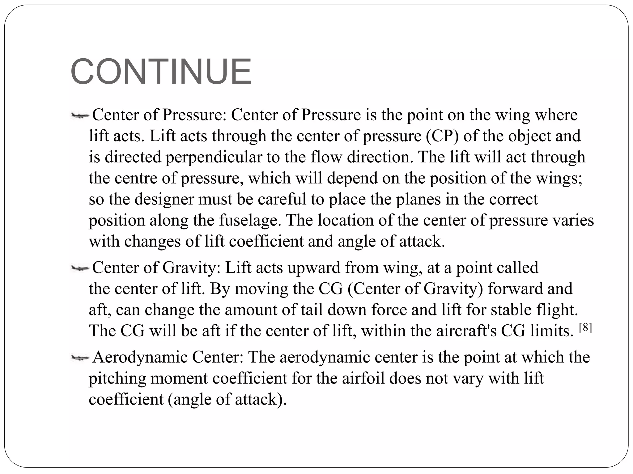 Aerodynamics flight force | PPTX