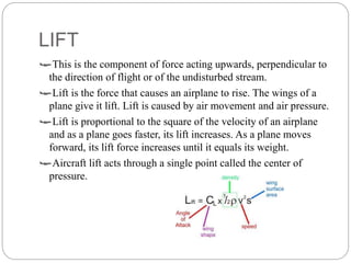 Aerodynamics flight force | PPTX