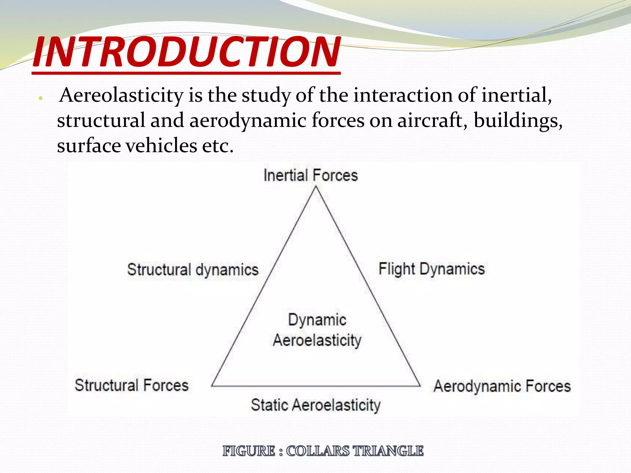 Aeroelasticity | PPTX