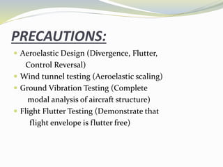 Aeroelasticity | PPTX