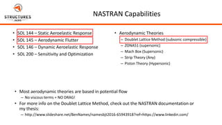 Aeroelasticity in Femap and NX Nastran | PPTX
