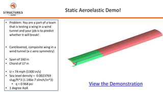 Aeroelasticity in Femap and NX Nastran | PPTX