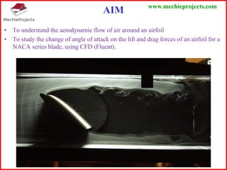CFD analysis of Flow across an Aerofoil | PDF