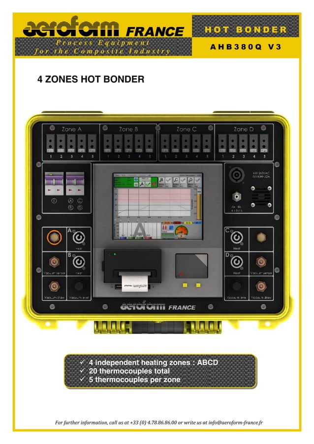 Aeroform 4 zones hot bonder | PDF