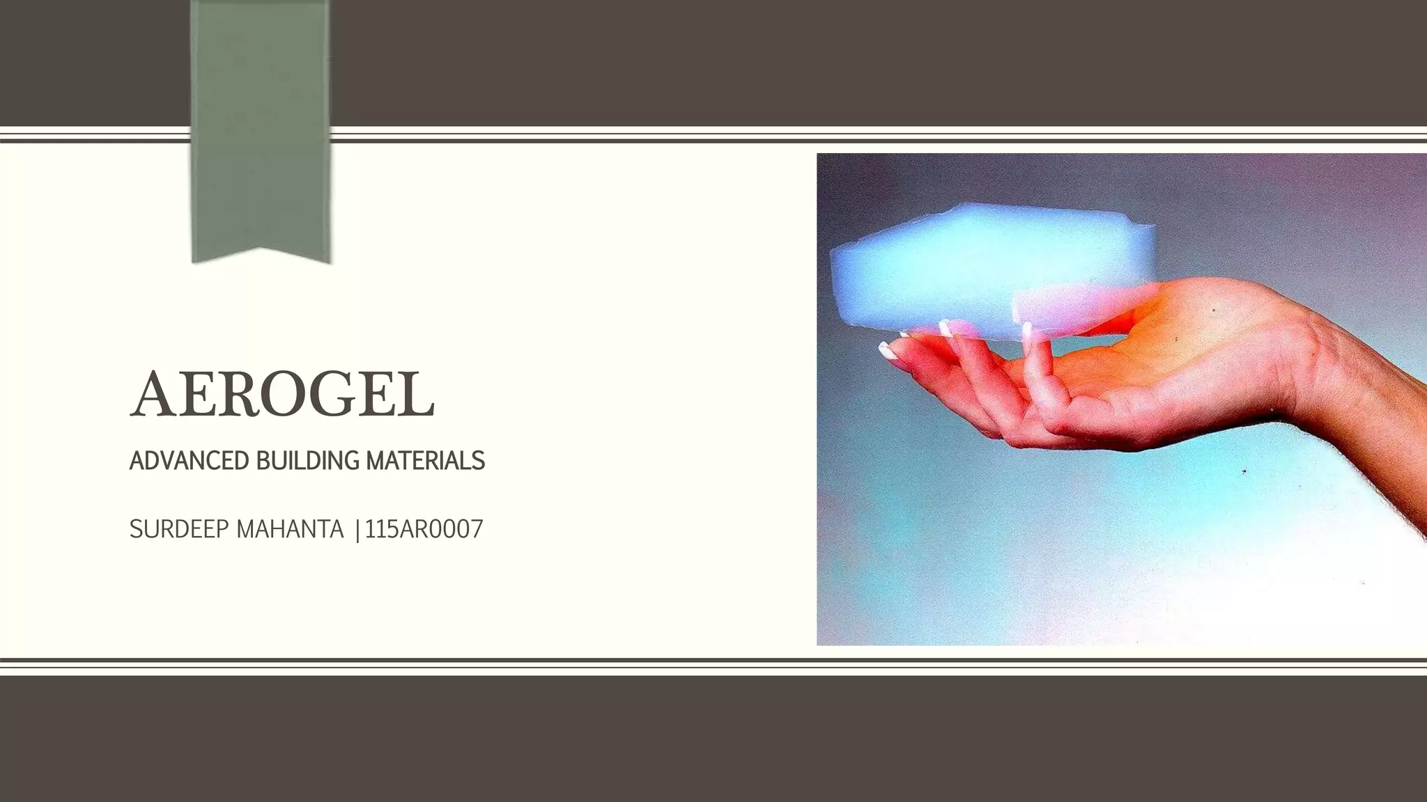 Aerogel | PPTX