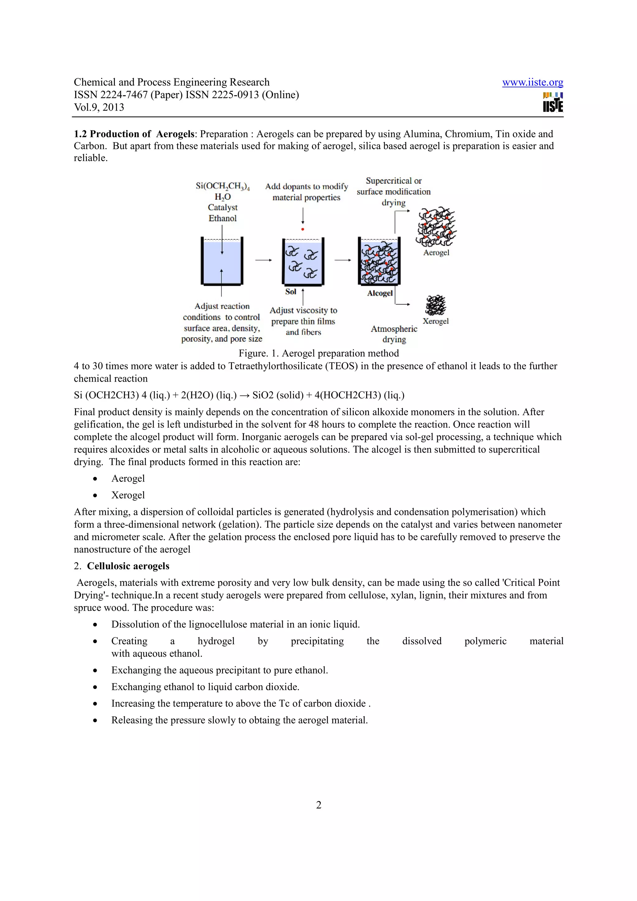 Aerogel – a promising building material for sustainable buildings | PDF | Science