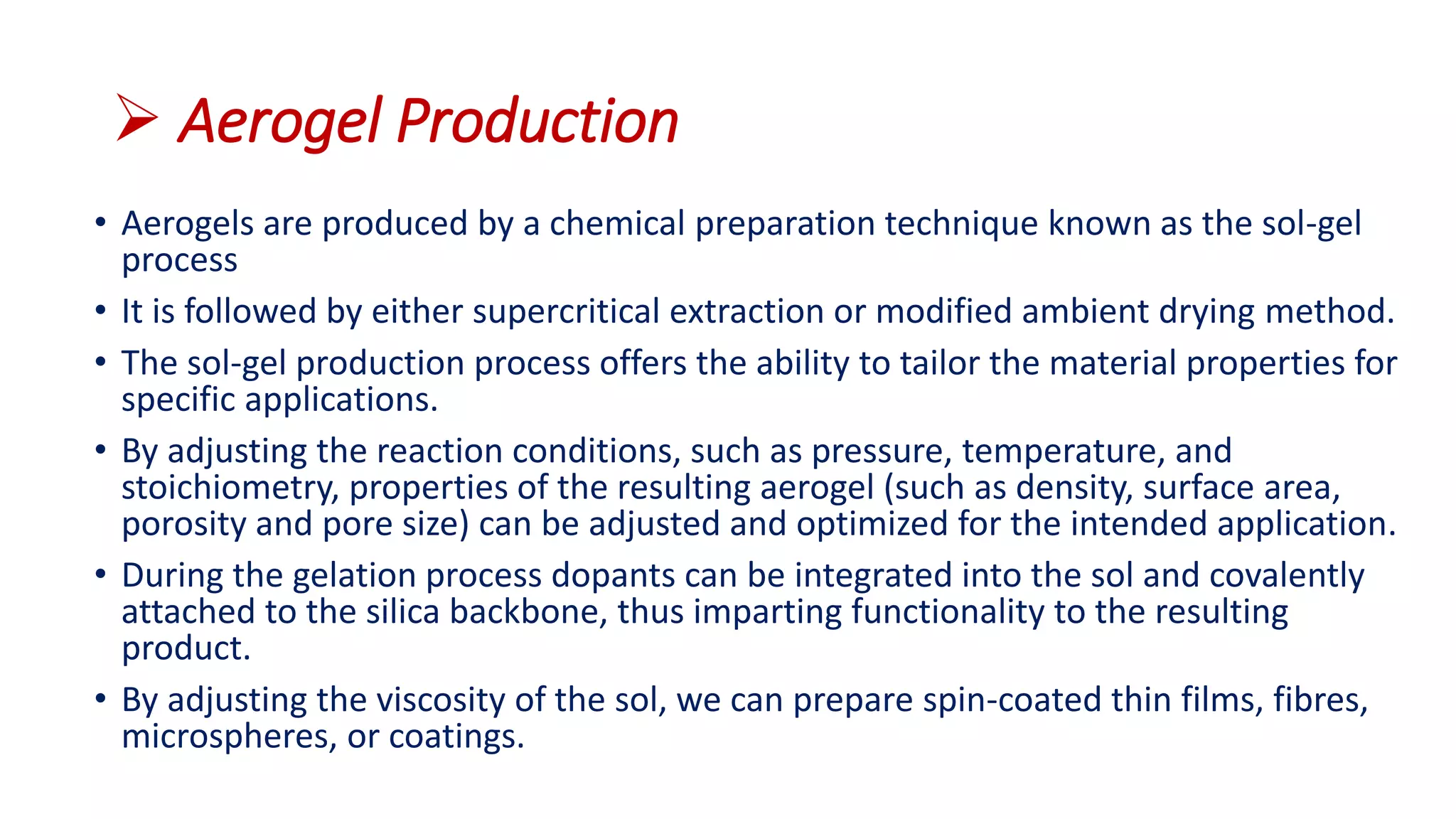 Aerogels | PPTX