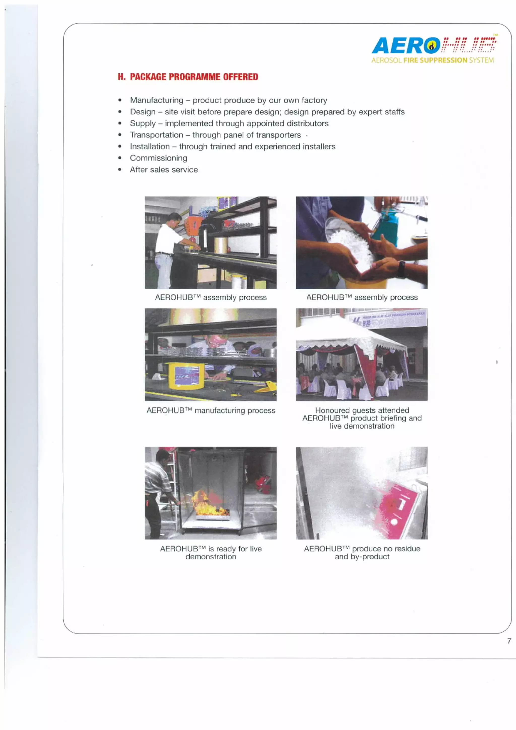 Aero hub fss system brochure | PDF