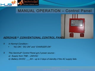 Aero hub o&m, installation & maintenance | PPT