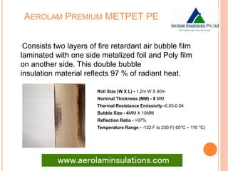 Get Perfect Information about Aerolam Insulation | PPTX