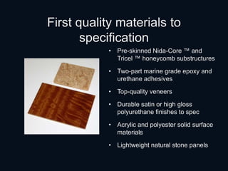 AeroLite Marine Interiors | PPSX