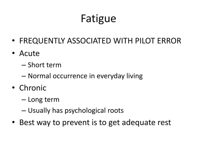 Aeromedical Factors (Groups B/D) | PPT