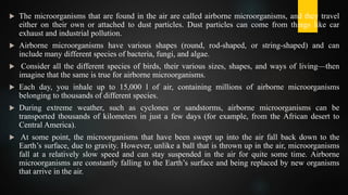 Aeromicrobiology.pptx | Weather | Science
