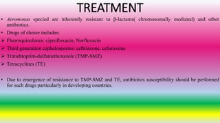 Aeromonas | PPTX | Digestive Disorders | Diseases and Conditions