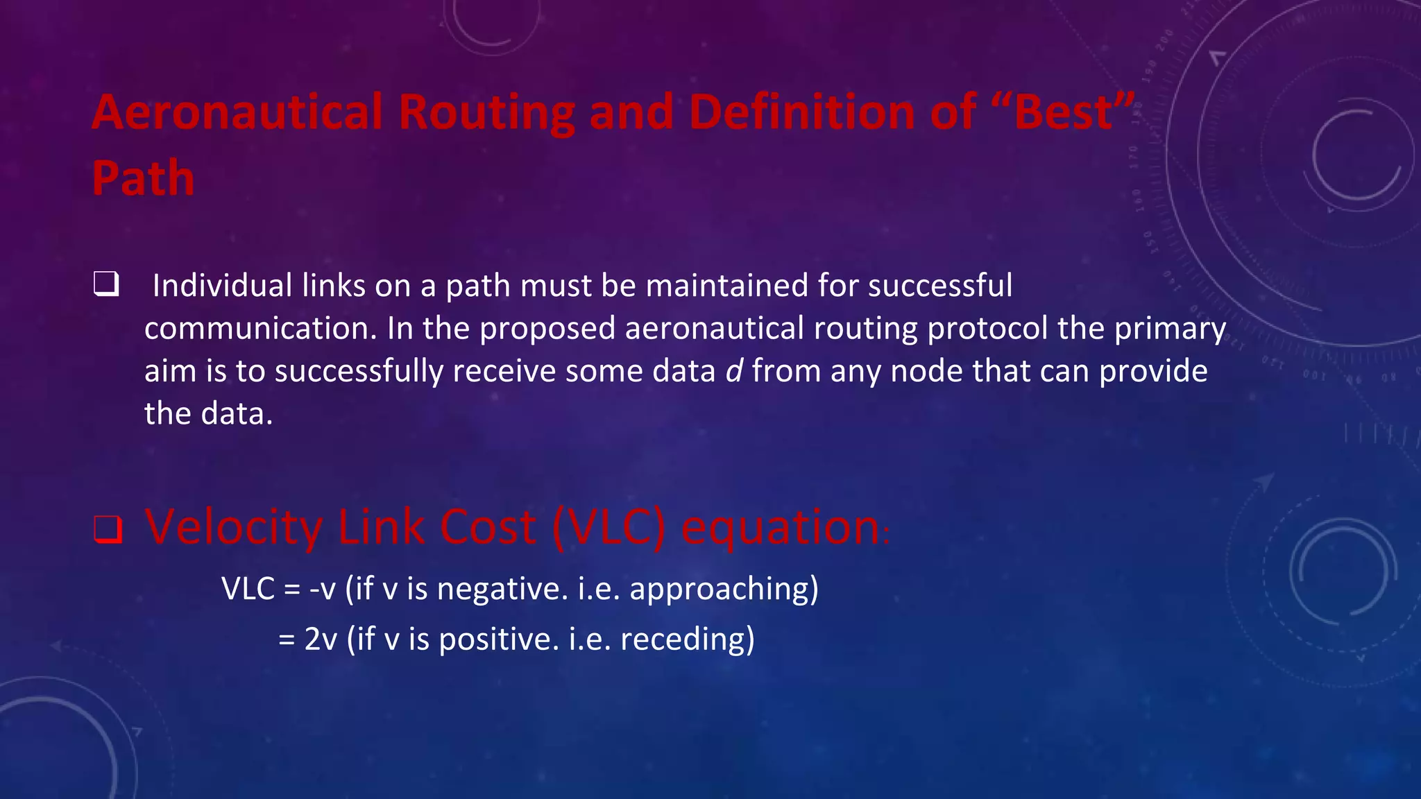 Aeronautical Ad Hoc Networks Revised Ppt