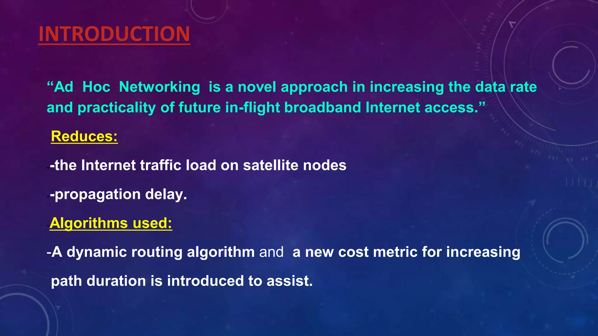 Aeronautical ad hoc networks revised | PPT