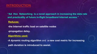 Aeronautical ad hoc networks revised | PPT