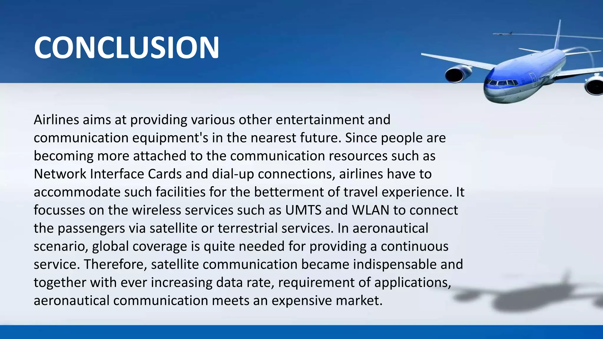 Aeronautical communication seminar presentation | PPTX