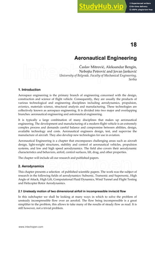 Aeronautical Engineering | PDF
