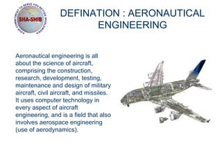 Aeronautical engineering in pune | PPT