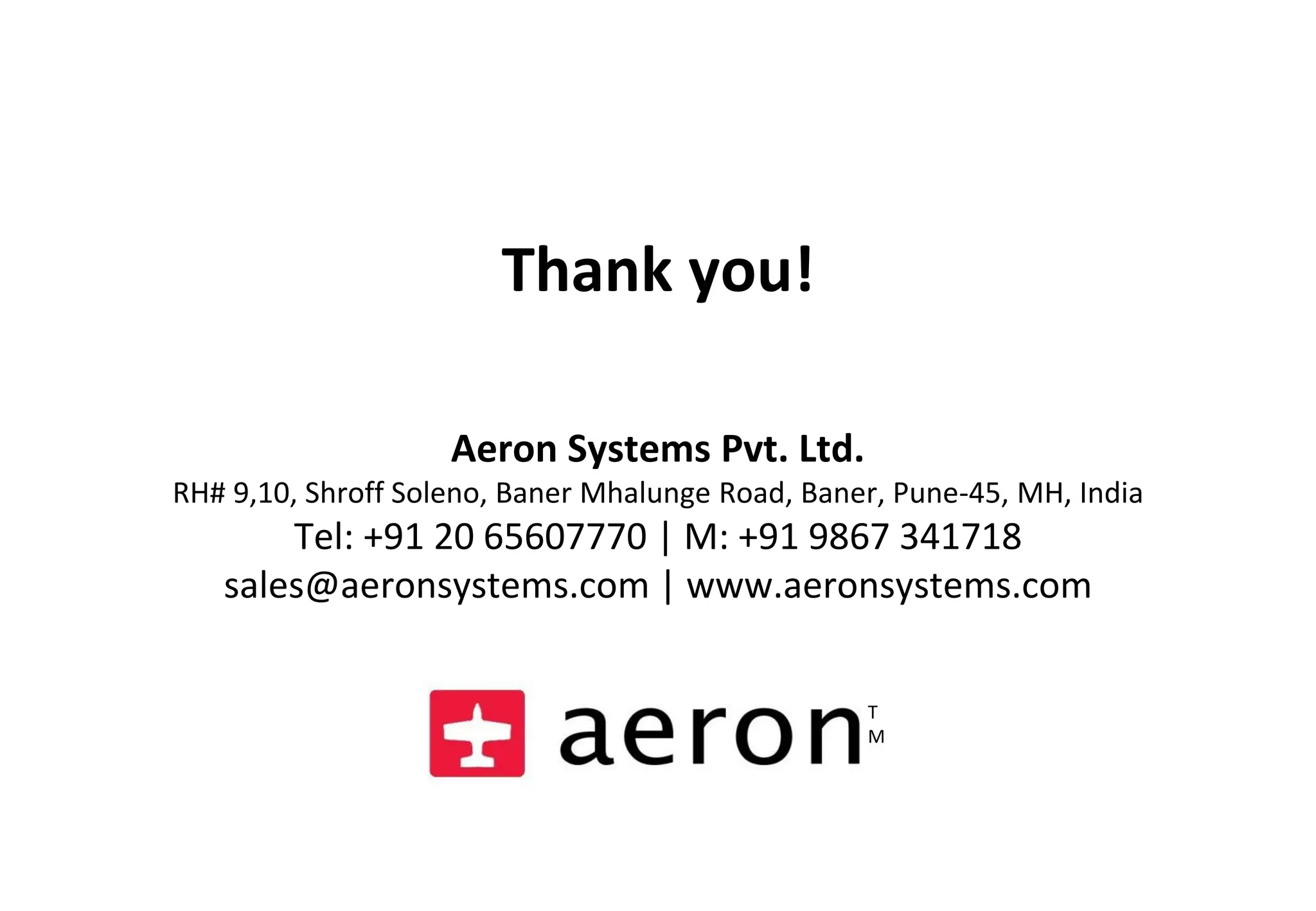 Aeron systems equipment monitoring | PDF | Technology & Computing