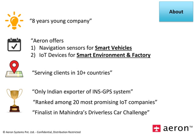 Aeron systems equipment monitoring | PPT
