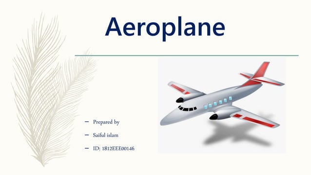 Aeroplane | PPT