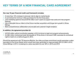 Aeroplan's program transformation | PDF