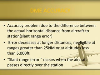 DME in Aviation||| Avionics || Distance Measuring Equipment | PPTX