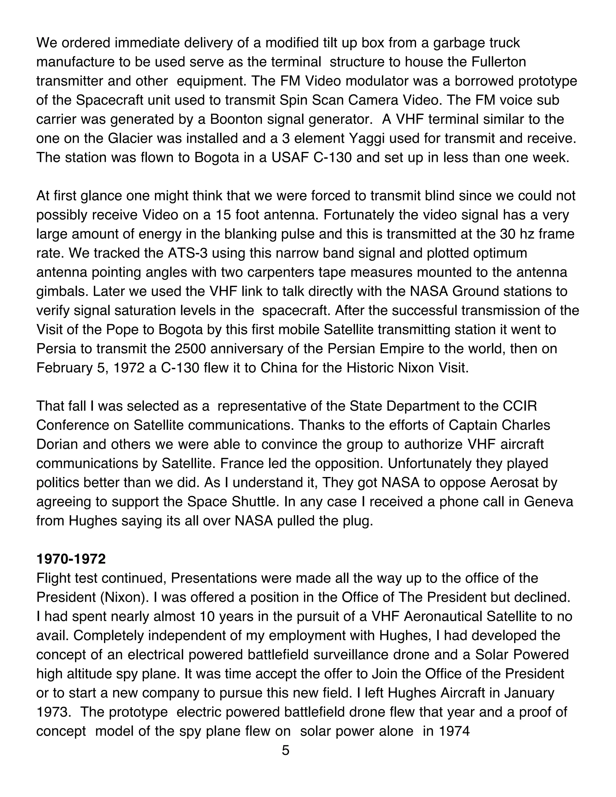 Aerosat Development Pdf