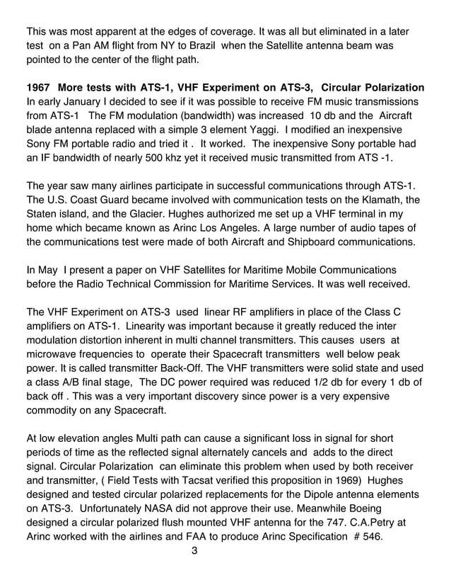 Aerosat Development Pdf