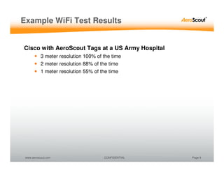 Aeroscout 2008 Architecture | PPT