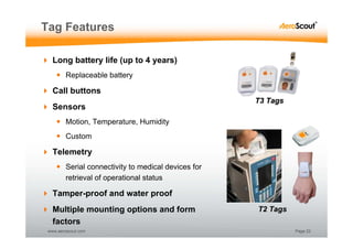 Aeroscout Healthcare | PDF