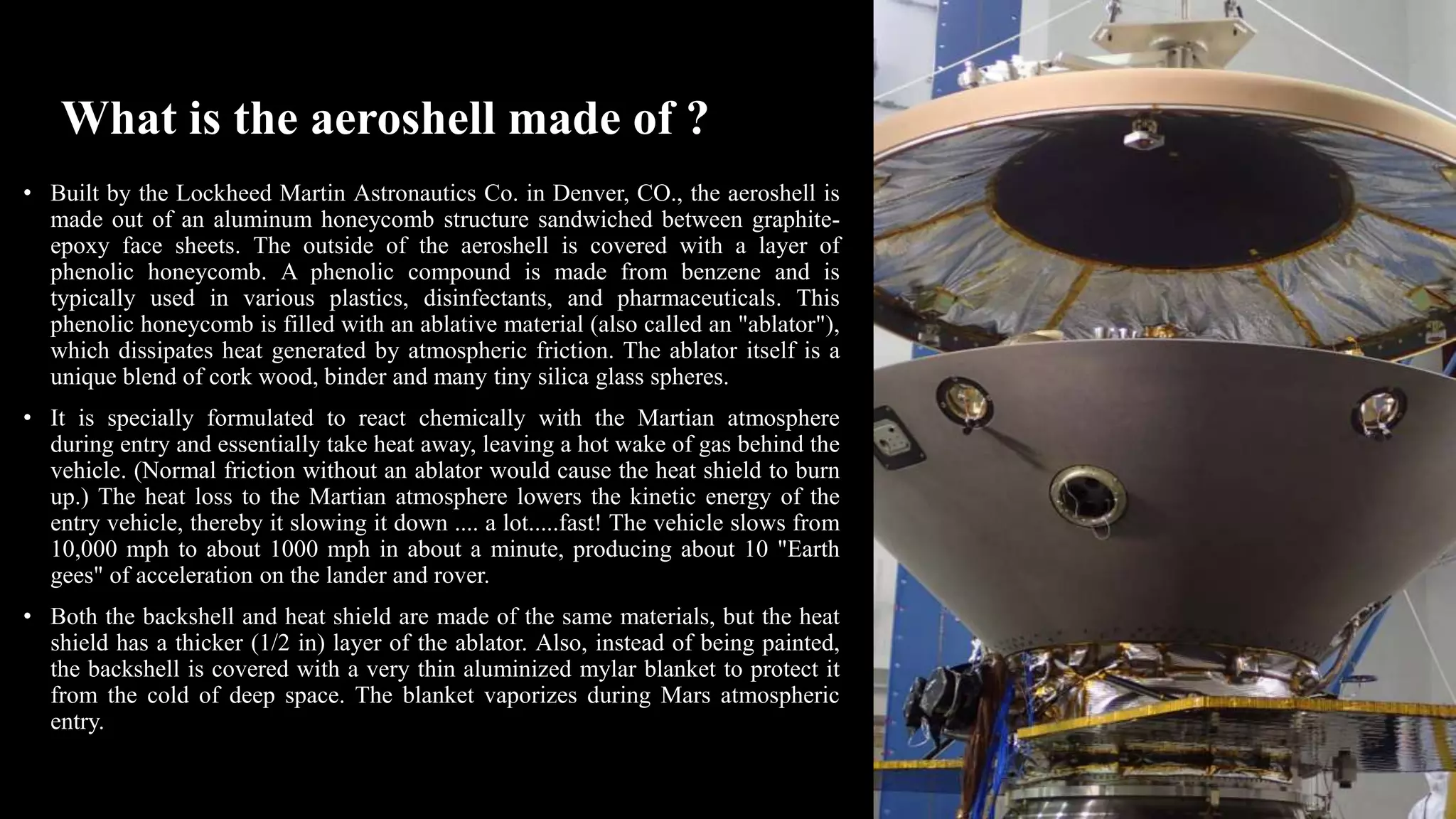 Aeroshell (Mars Rover Carrier) | PPT