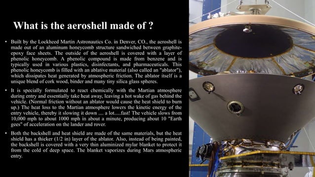 Aeroshell (Mars Rover Carrier) | PPT