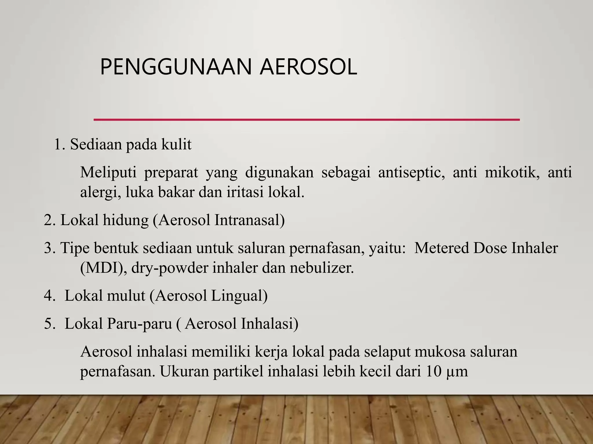 aerosol | PPT
