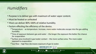 AEROSOL AND HUMIDITY THERAPY (College Lesson) | PPTX