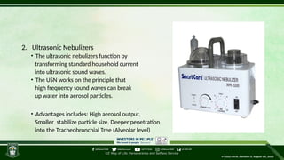 Aerosol and Humidity Therapy (Respiratory Therapy) | PPT