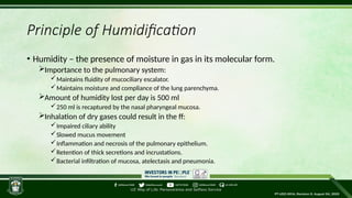 Aerosol and Humidity Therapy (Respiratory Therapy) | PPT