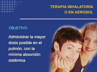 Aerosoles respiratorios inhalados y dispositivos.ppt