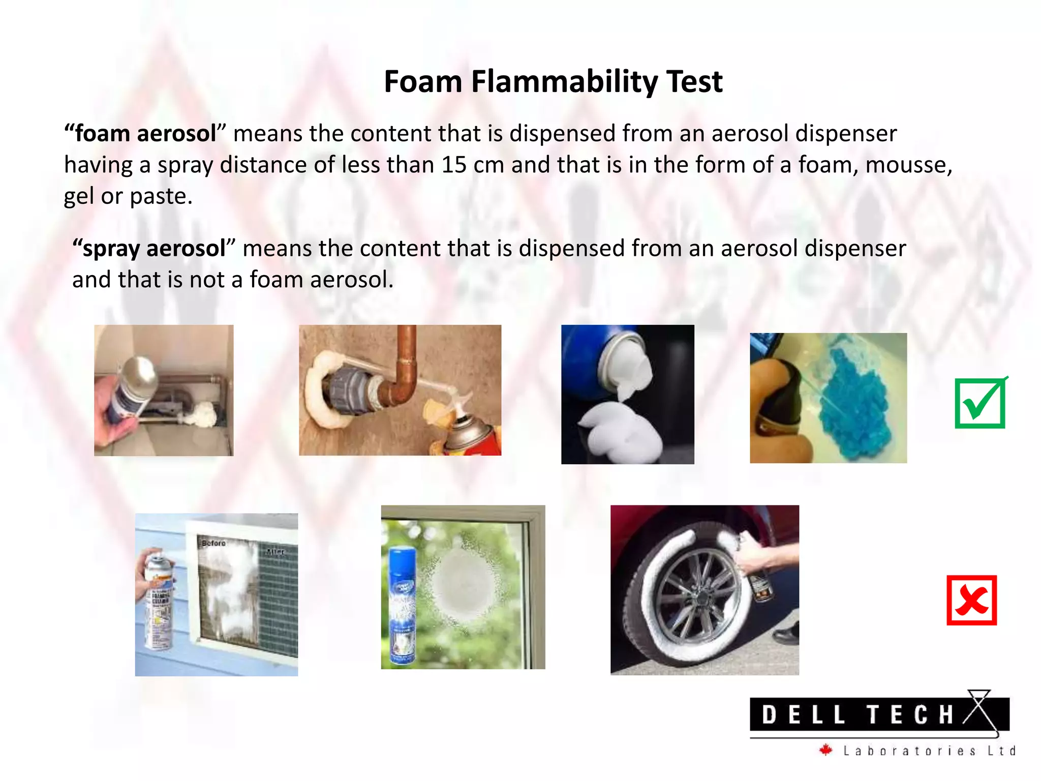 Aerosol Flammability Testing for HCS 2012 (GHS) | PPTX
