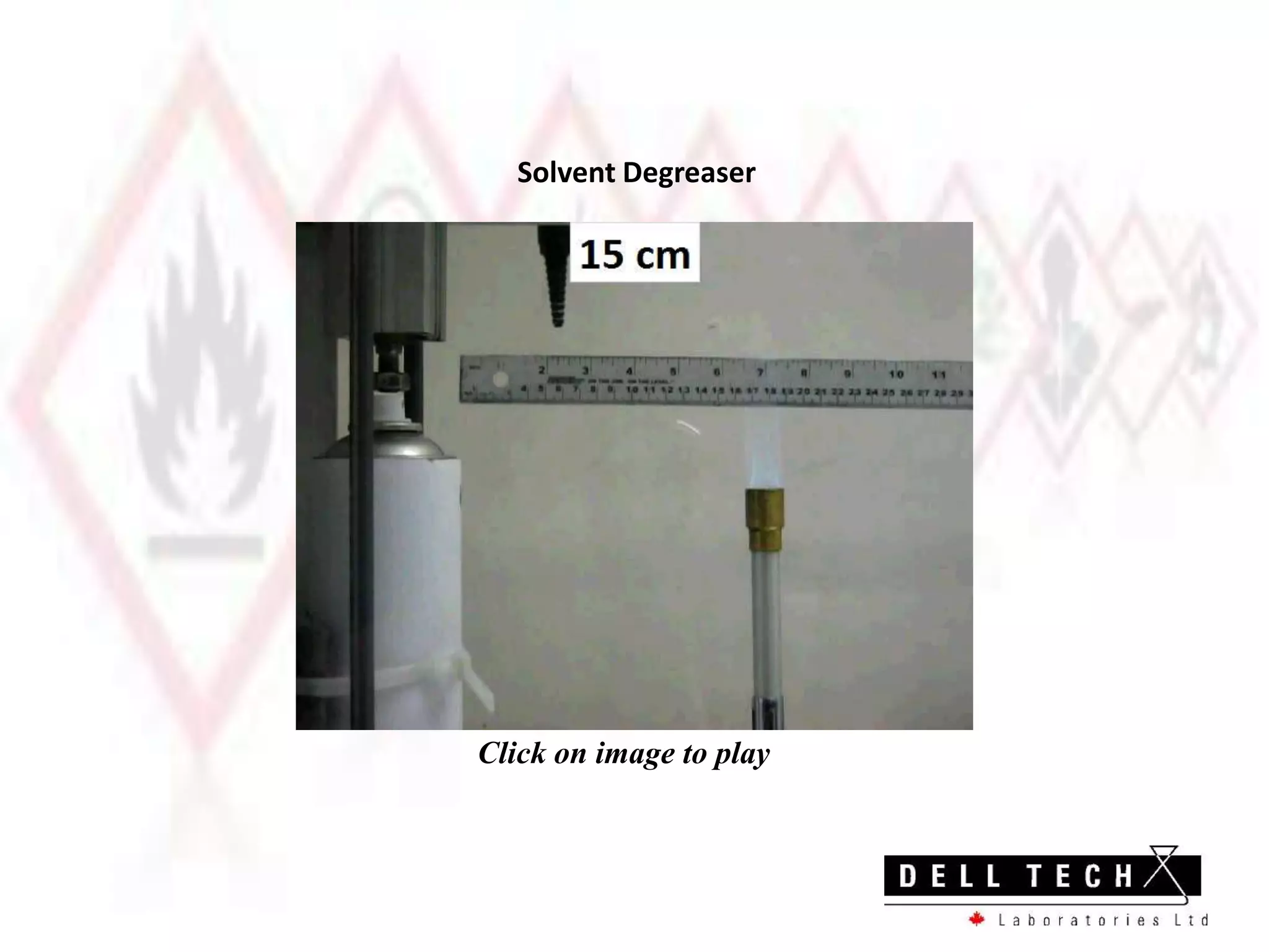 Aerosol Flammability Testing for HCS 2012 (GHS) | PPTX