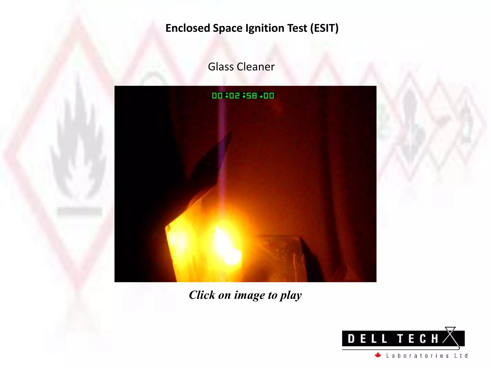 Aerosol Flammability Testing for HCS 2012 (GHS) | PPTX