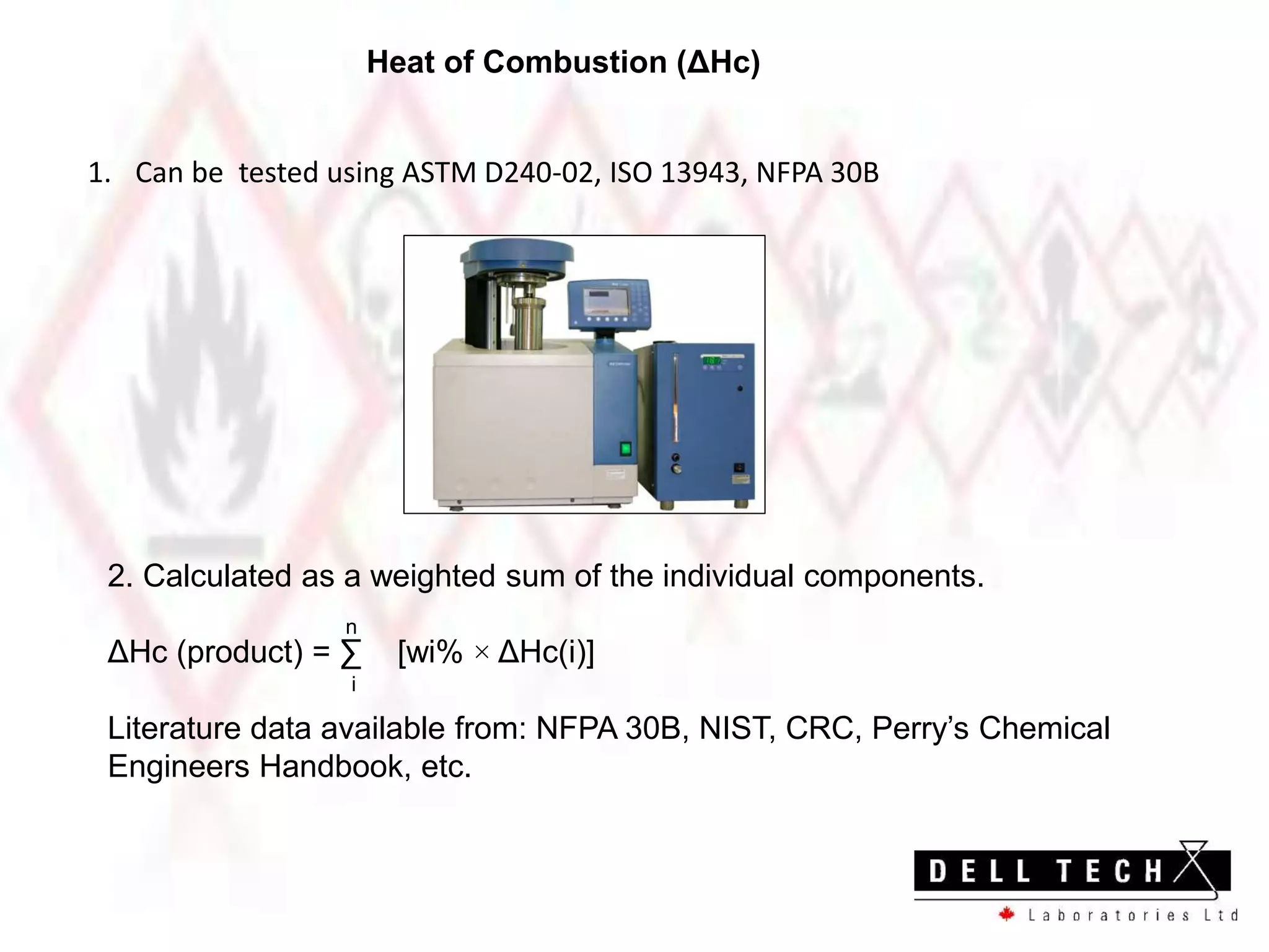 Aerosol Flammability Testing for HCS 2012 (GHS) | PPTX