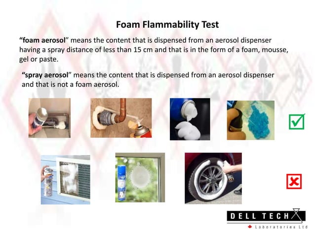 Aerosol Flammability Testing for HCS 2012 (GHS) | PPTX | Chemistry ...