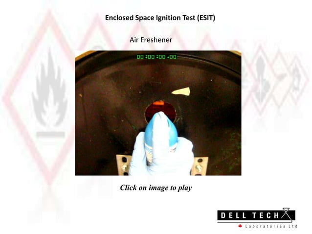 Aerosol Flammability Testing for HCS 2012 (GHS) | PPTX | Chemistry ...